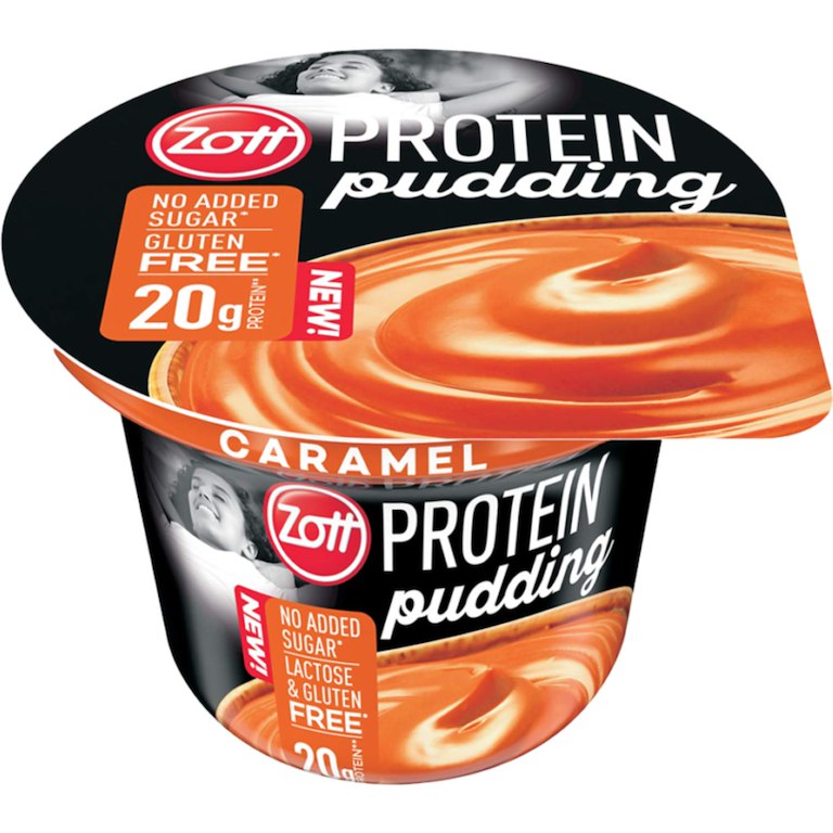 Puding protein karamela 200g zott