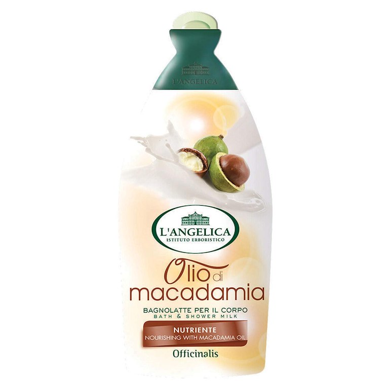 L Angelica mleko za tuš makadamia 500ml l ang