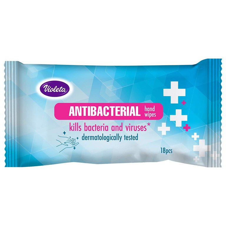 Violeta vl maramice antibacterial 18/1 violeta