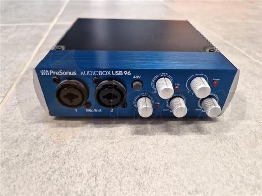 PreSonus AudioBox 96 audio