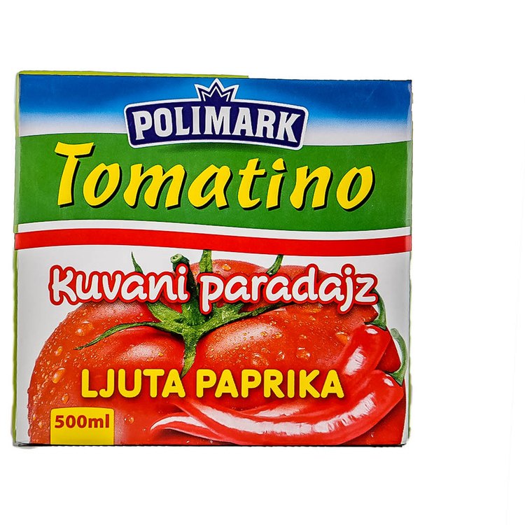 Polimark tomatino kuvani paradajz, ljuta paprika 500ml