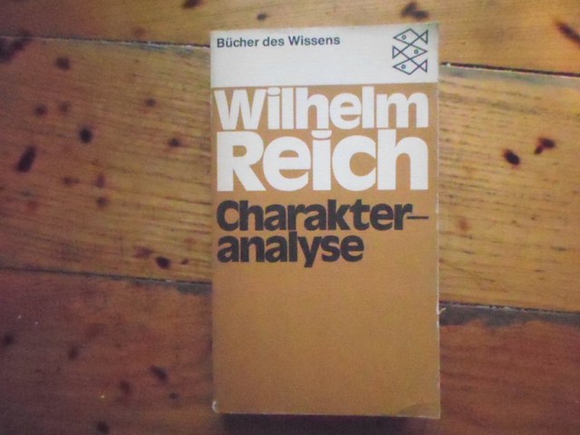 WILHELM REICH - CHARAKTER ANALYSE RETKO