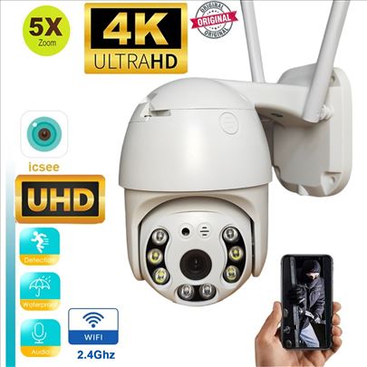 Video nadzor A6 orginal kamera Roto UltraHD WiFi