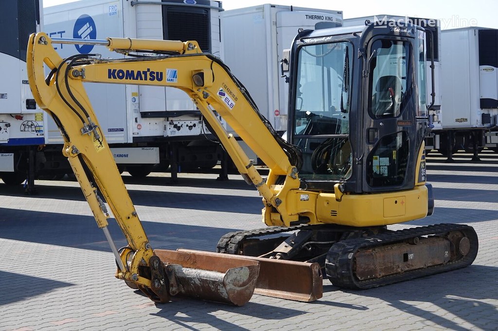 Komatsu PC 35 MR-3 / 2015 / 5600MTH / MINI KOPARKA / KOMPLET ŁYŻEK mini bager