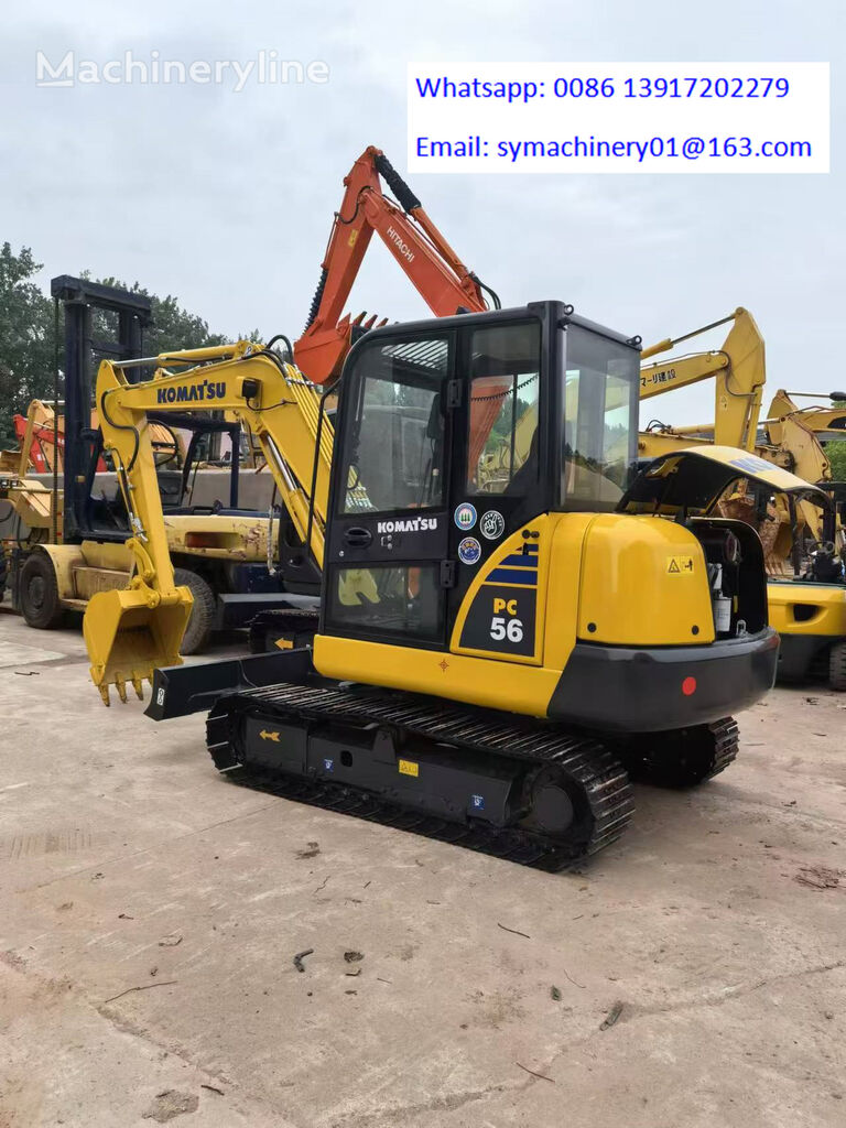 Komatsu PC56 mini bager