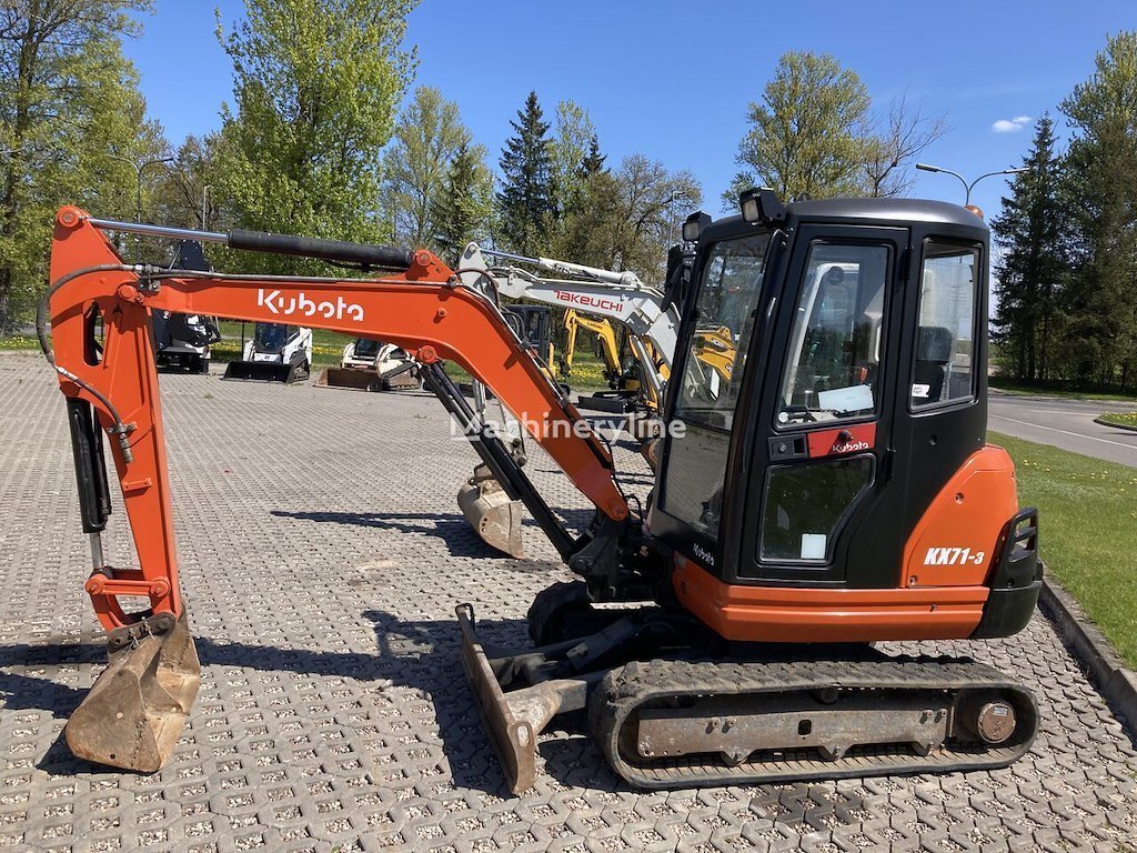 Kubota KX 71-3 mini bager