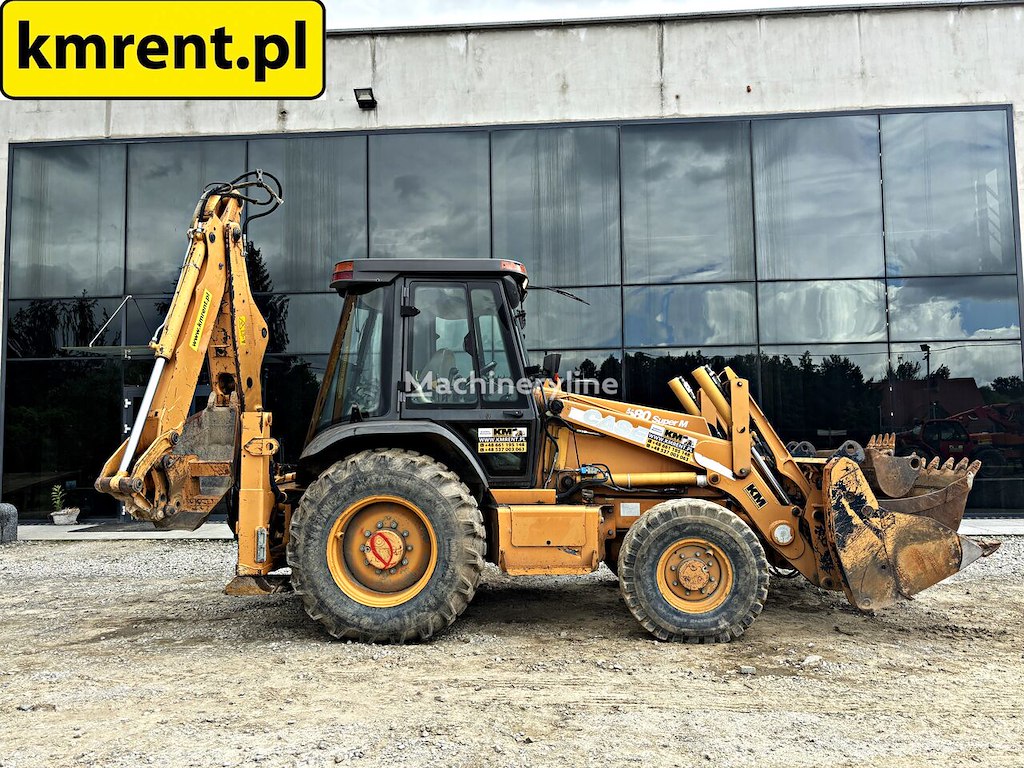 Case 580 SM | JCB 3CX CAT 432 428 CASE 590 bager-utovarivač