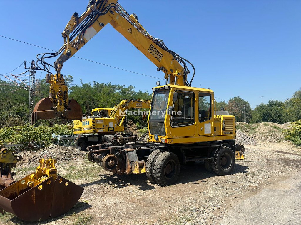 Liebherr A900ZW bager na šinama