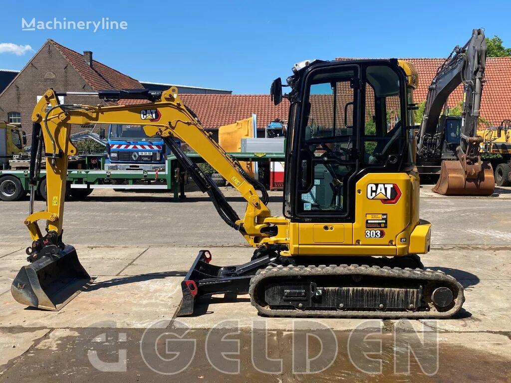 Caterpillar 303 - 3 Buckets mini bager