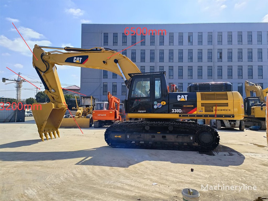 Caterpillar 330DL bager guseničar