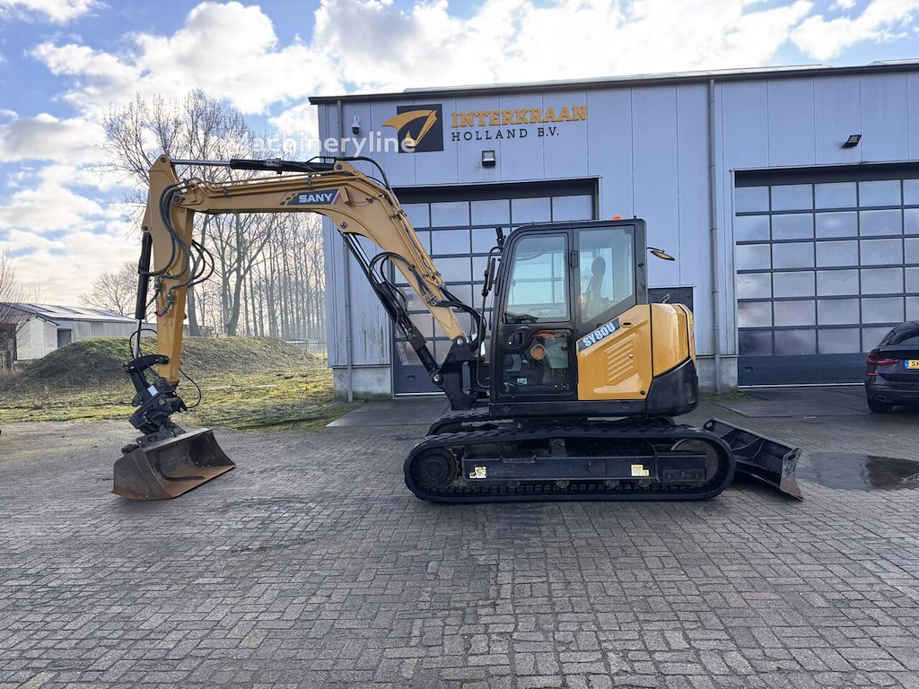 Novi Sany SY 80U with EPA - Volvo ECR88 - PC80 - Cat 308E mini bager