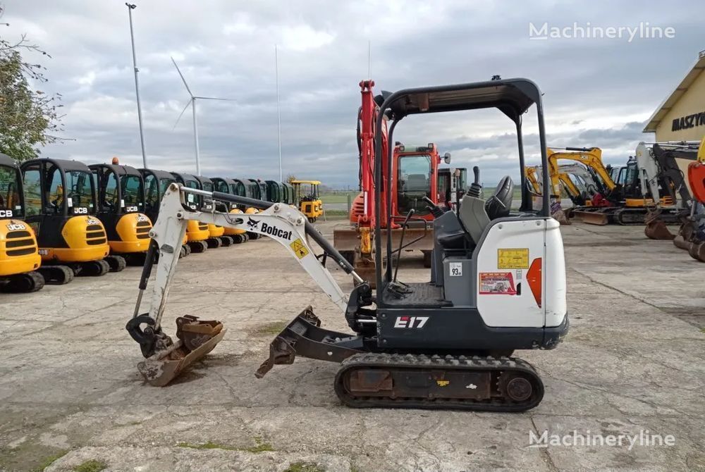 Bobcat E17 mini excavator mini bager