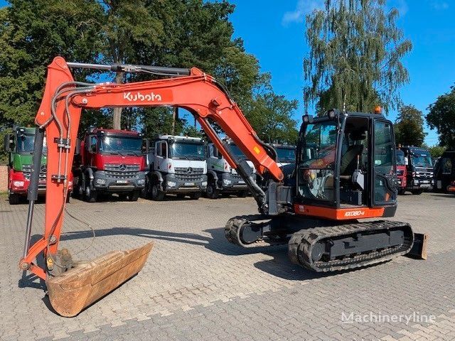 Kubota KX 080-4 ECO PLUS mini bager