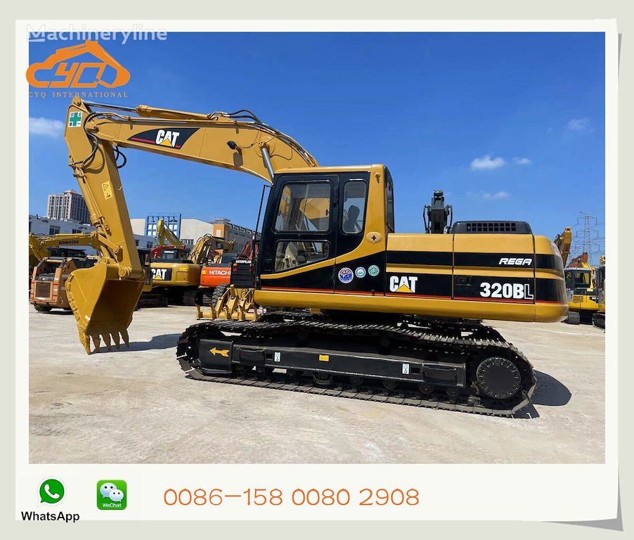 Caterpillar 320BL bager guseničar