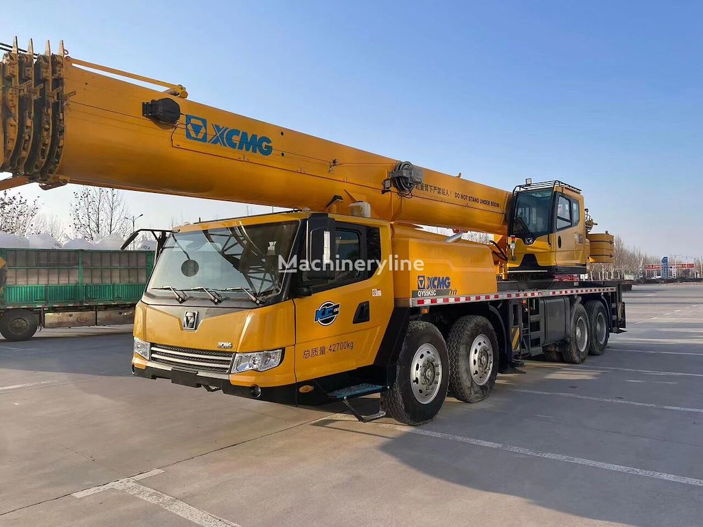 XCMG XCMG QY55KC 55 ton used mobile truck crane mobile crane pokretna dizalica