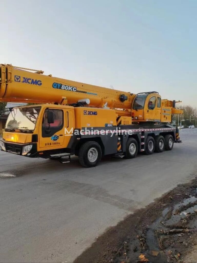 XCMG XCMG QY80KC 80 ton used mobile truck crane mobile crane pokretna dizalica