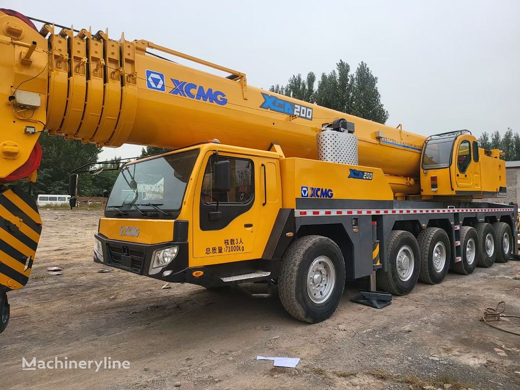 XCMG XCMG XCT200 200 ton used mobile truck crane mobile crane pokretna dizalica