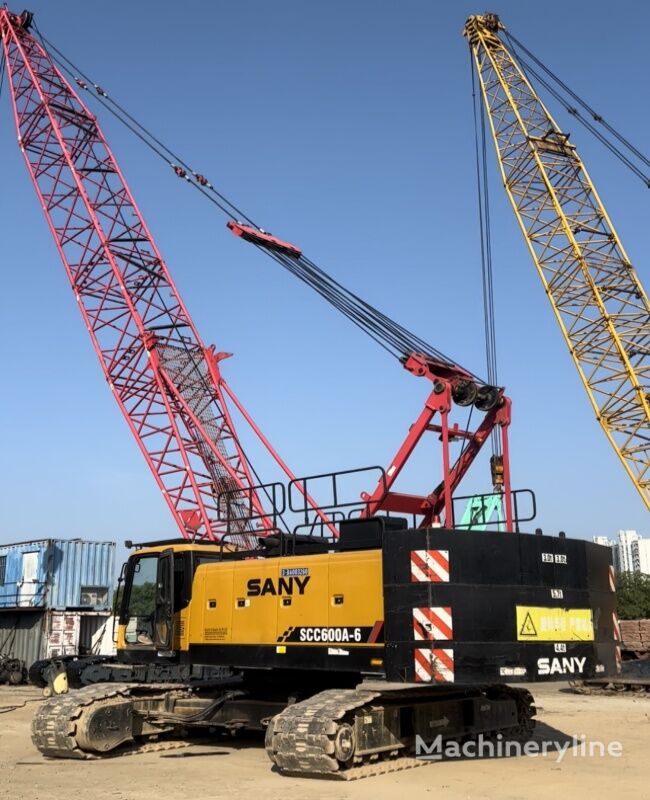 Sany SCC600 SCC600A SCC600A-6 60T 60TON 60 TON CRAWLER CRANE kran guseničar