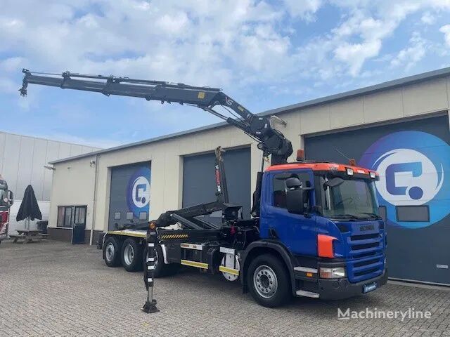 Scania P380 LB 8x4*4 HNA Euro 5 - HIAB 211 E-3 Hipro Crane with remote pokretna dizalica