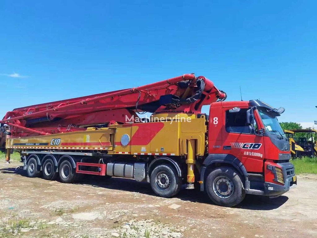 Sany 67 m long boom pump truck pumpa za beton