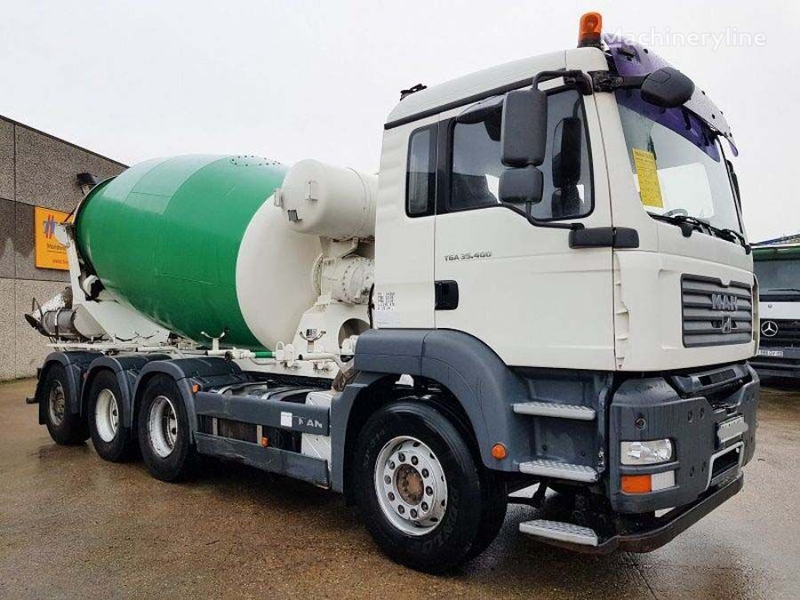 DAF TGA 35.400 8X4 kamion s mešalicom za beton