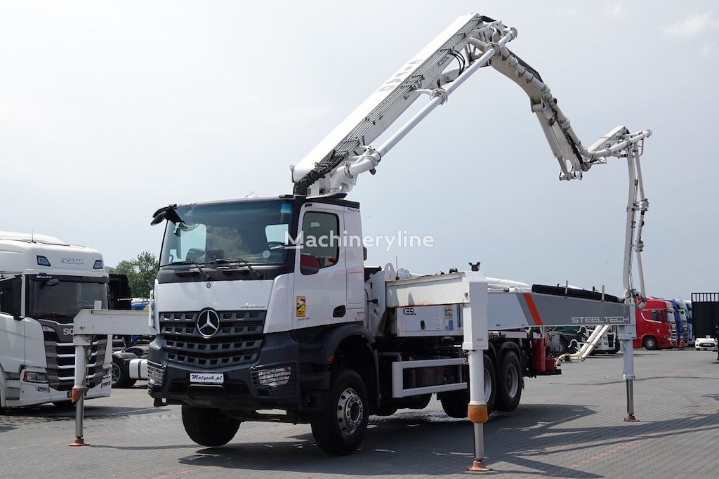 Cifa K35L na šasiji Mercedes-Benz AROCS 2646 / 6x4 / POMPA CIFA 35 M / POMPA DO BETONU K35L / 202 pumpa za beton