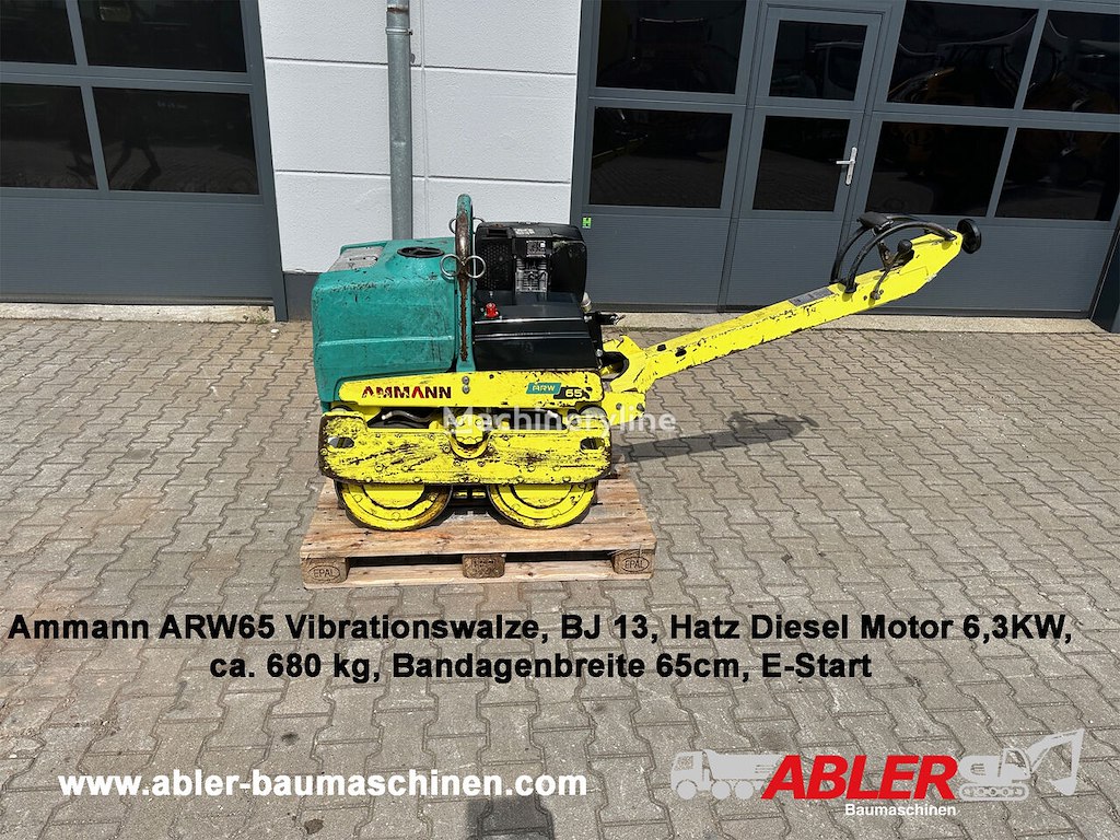 Ammann ARW 65 Vibrationswalze mali valjak