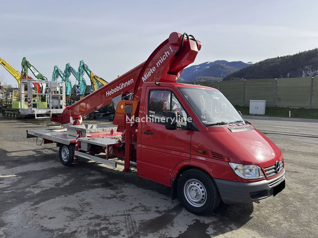 Mercedes-Benz Sprinter 313 Lifting basket - Teupen Euro B 25T 25 m auto dizalica s korpom