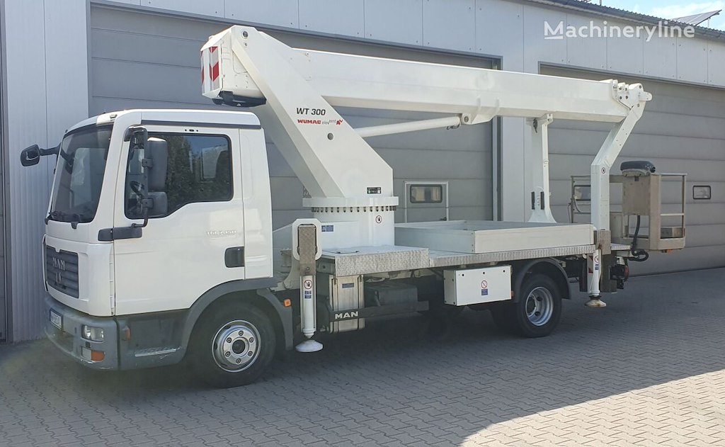 MAN TGL 7.150 4x2 BB - WUMAG PALFINGER WT 300 auto dizalica s korpom