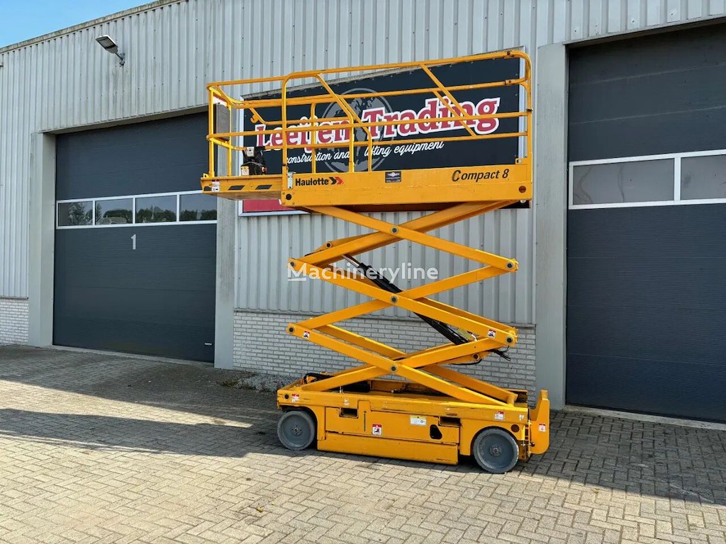 Haulotte Compact 8 , electric scissorlift, 2008 year!! makazasta platforma