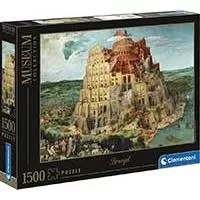 Puzzle 1500 delova Brojgel Vavilonska kula Clementoni 31691