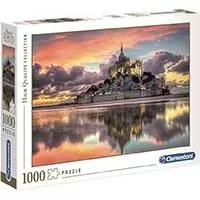 Puzzle slagalica 1000 delova Veličanstveni Mont San Mišel Clementoni HQC 39367