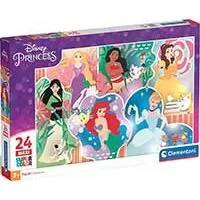 Puzzle slagalica 24 maxi dela Dizni Princeze Clementoni 24232