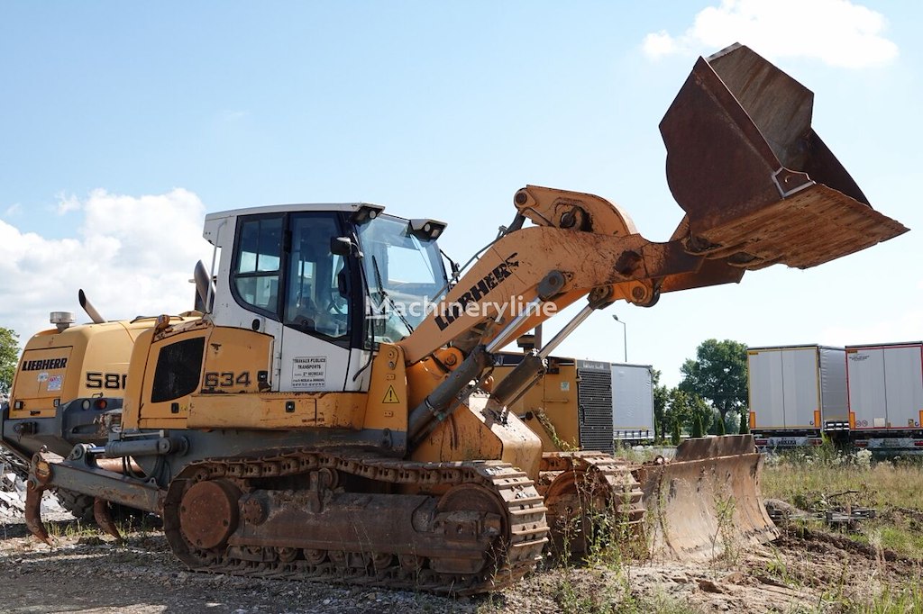 Liebherr LR 634 / ŁADOWARKA CZOŁOWA / NA GĄSIENICACH / ZRYWAK TYŁ / 2007 utovarivač guseničar