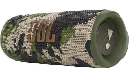 JBL Flip 6 Portable Bluetooth Waterproof Speaker Squad (maskirno zeleni)