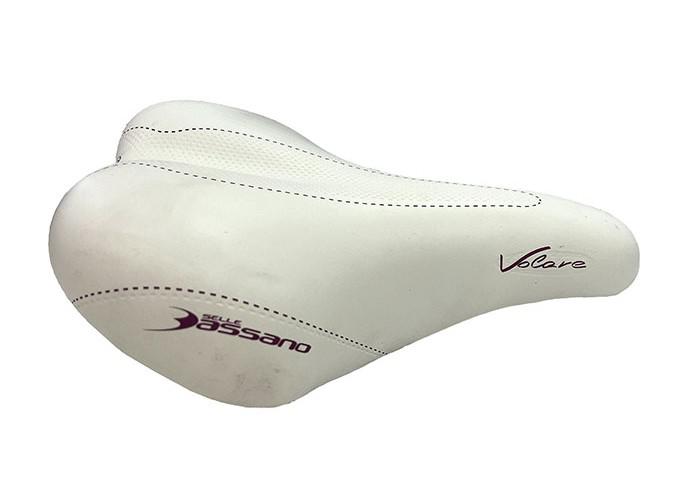 Selle Bassano SEDIŠTE BASSANO VOLARE LADY white-violet lines 249C