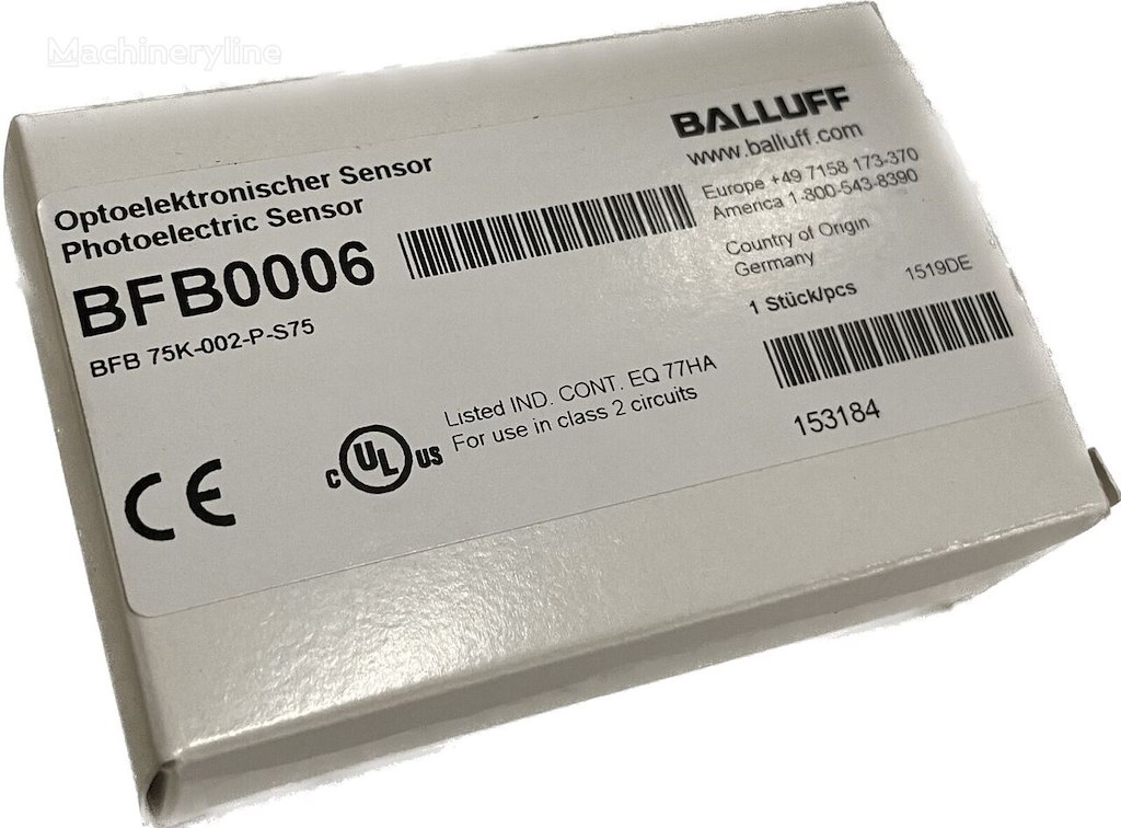 Balluff BFB 75K-002-P-S7 instrument tabla za industrijske opreme