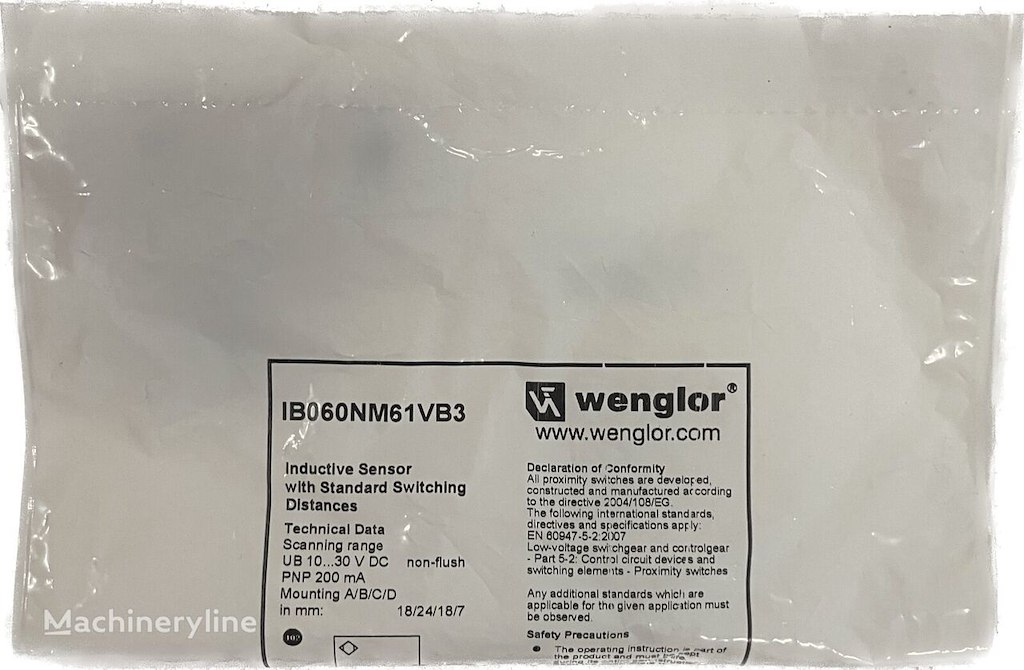 Induktiver Wenglor IB060NM61VB3 za industrijske opreme