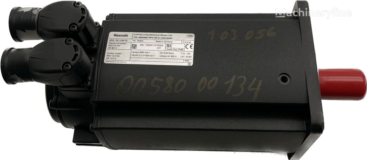 Rexroth MSK060C-0600-NN-S1-UG0-NNN servo motor za industrijske opreme