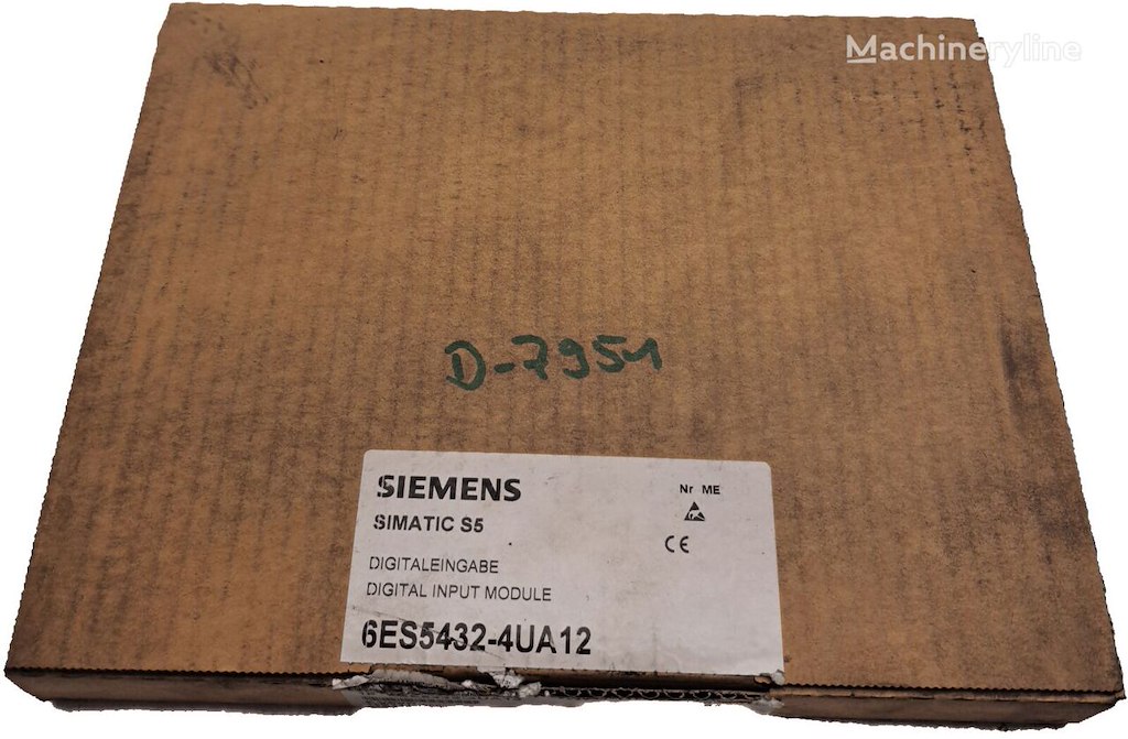 Siemens SIMATIC S5 6ES5432-4UA12 upravljačka jedinica za industrijskog robota