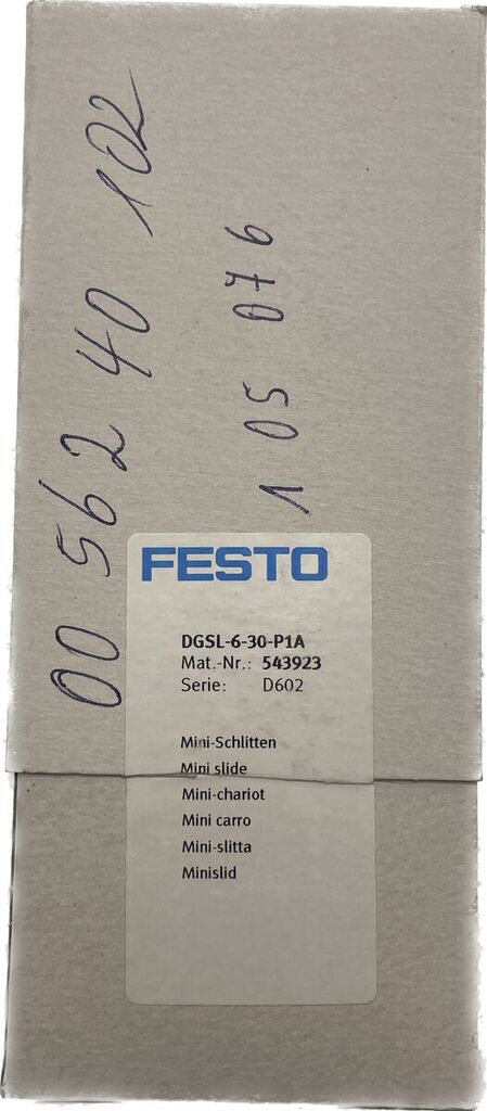 Mini-Schlitten Festo DGSL-6-30-P1A za industrijske opreme