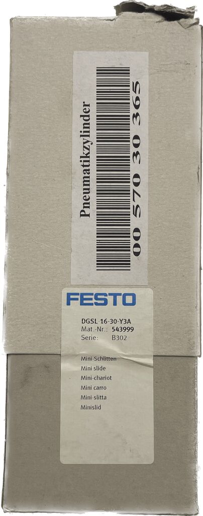 Mini-Schlitten Festo DGSL-16-30-Y3A za industrijske opreme