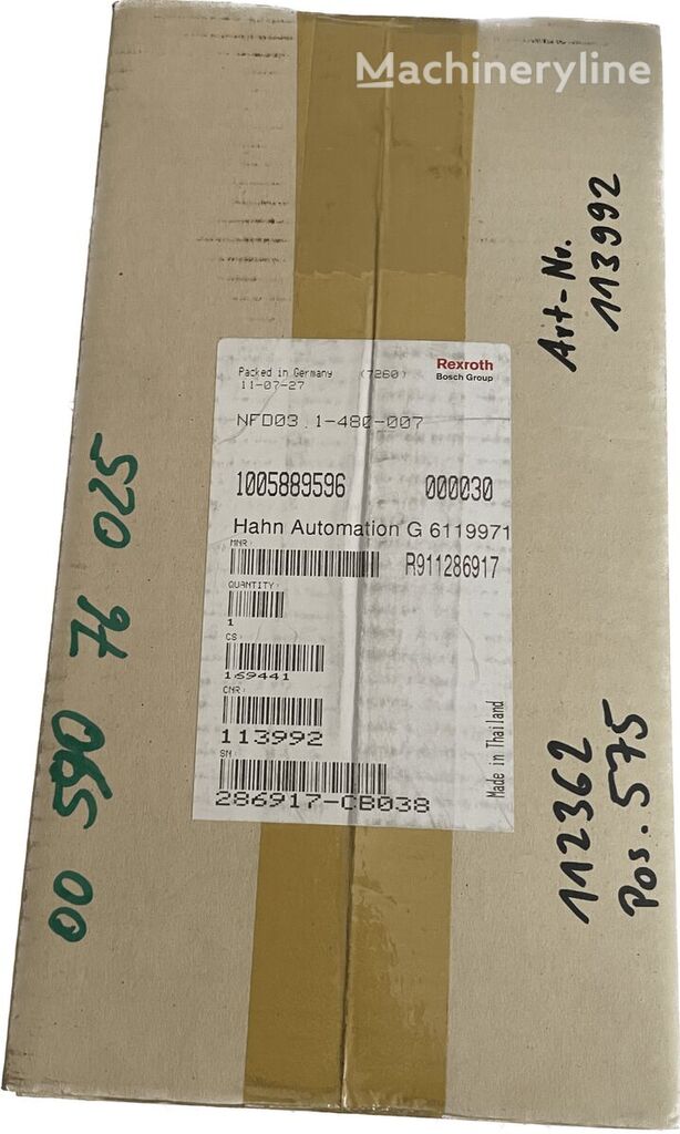 Netzfilter Rexroth NFD03.1-480-007 za industrijske opreme