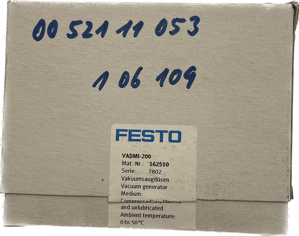 Vakuumsaugdüse Festo VADMI-200 za industrijske opreme