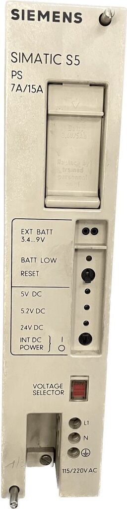 Siemens SIMATIC S5 6ES5951-7LD12 akumulator za industrijskog robota