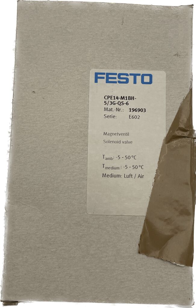 Magnetventil Festo CPE14-M1BH-5/3G-QS-6 za industrijske opreme