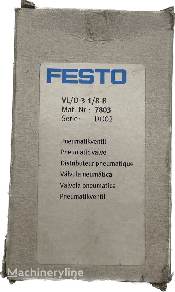 Pneumatikventil Festo VL/O-3-1/8-B za industrijske opreme