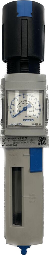 Filter-Regelventil Festo MS4-LFR-1/4-D7-CRM-AS za industrijske opreme