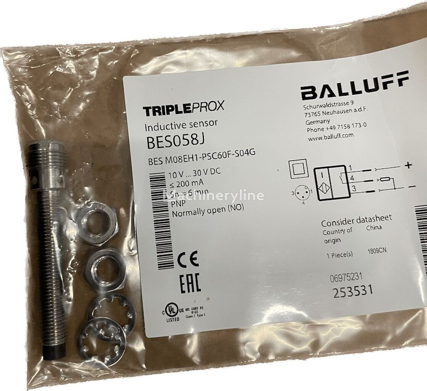 Balluff BES M08EH1-PSC60F-S0 senzor za industrijske opreme