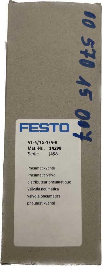 Festo VL-5/3G-1/4-B pneumatski ventil za industrijske opreme